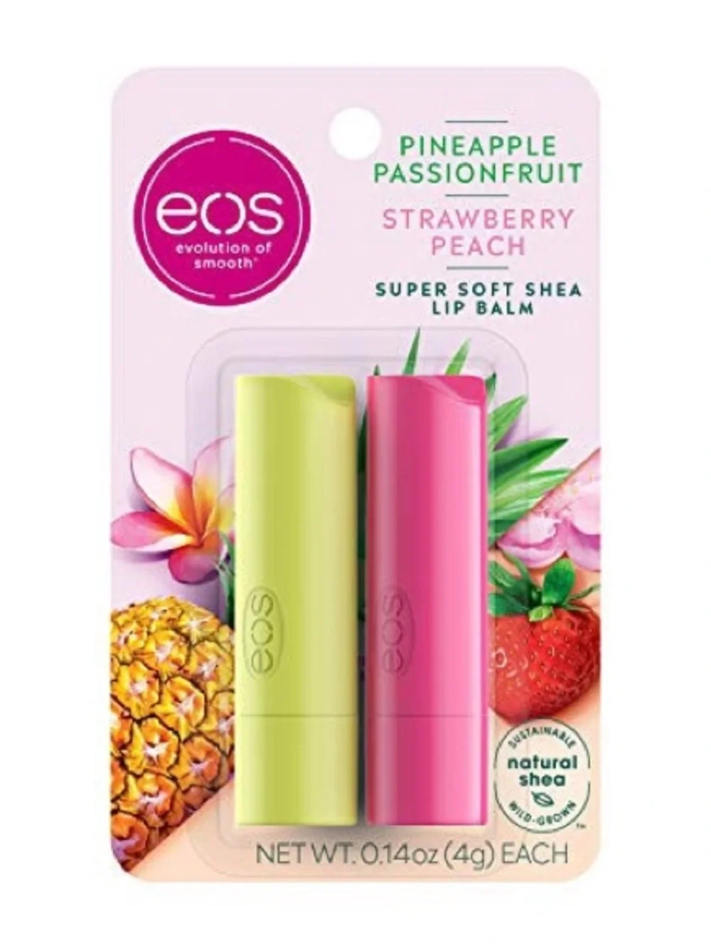 eos | Skincare | Eos Super Balm Stick Balm Packs Tree Hut Lip Oils ...